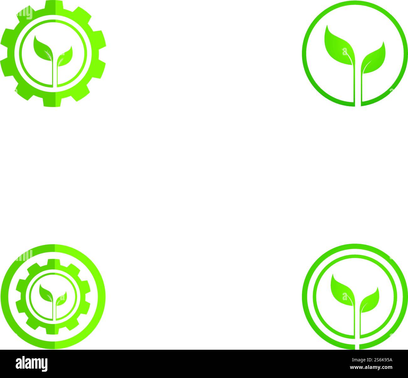 Go green logos and symbol Stock Vector Image & Art - Alamy