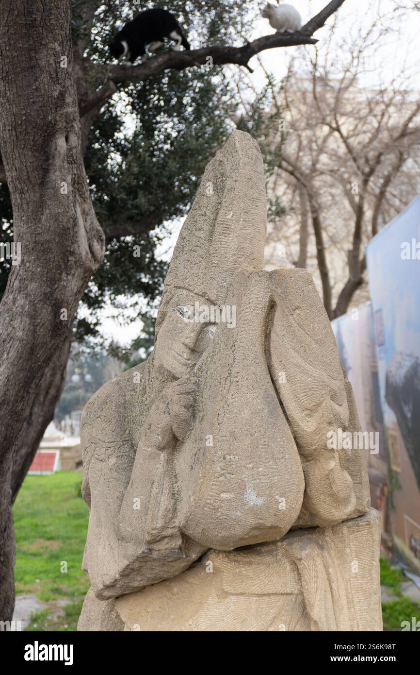 Cold mood of Baku. Baku, Azerbaijan. January 12, 2025 Stock Photo - Alamy