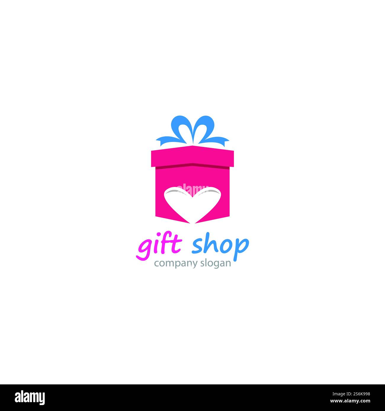 Gift Shop Logo Symbol Template Design Vector Stock Vector Image & Art ...