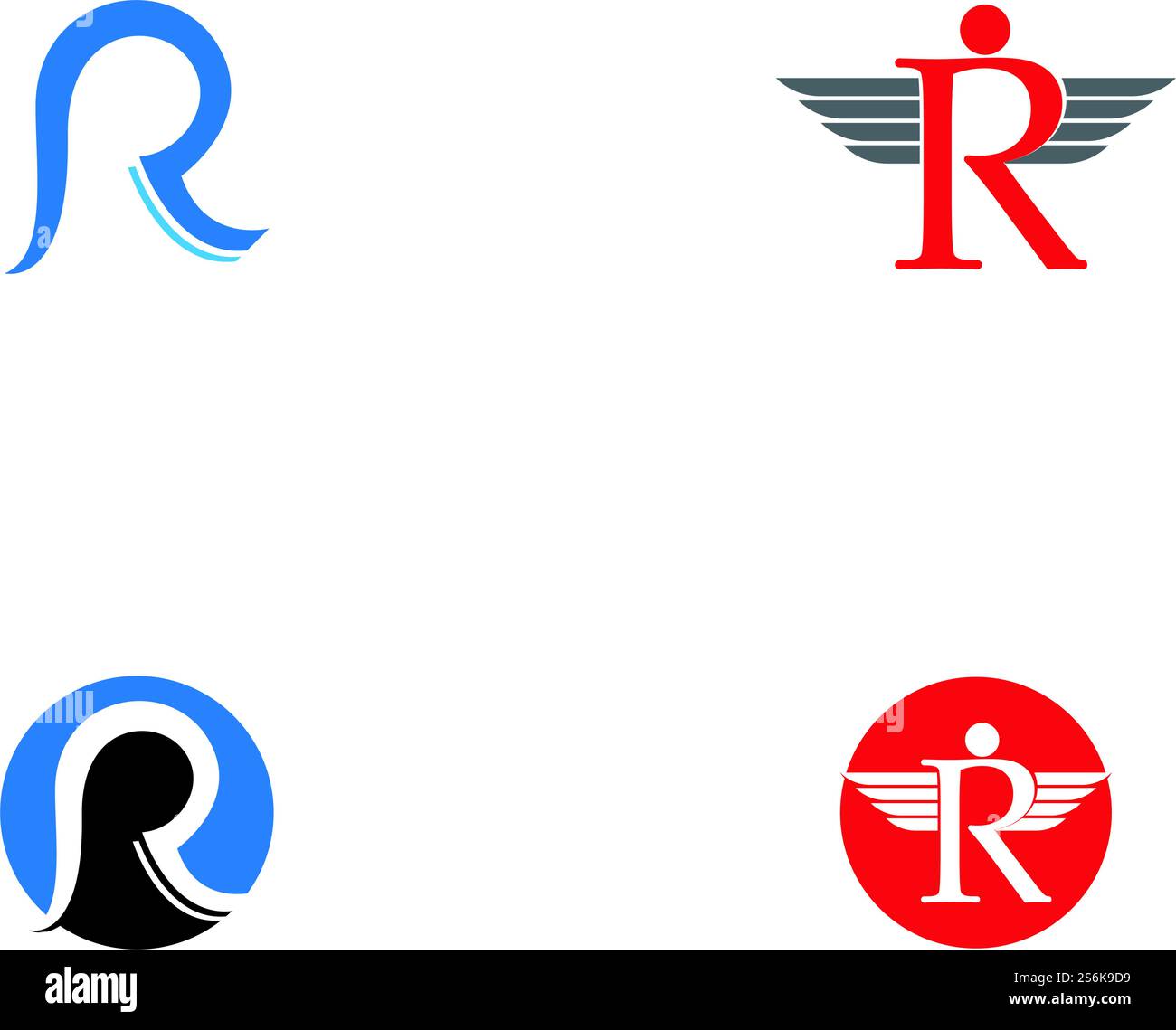 R Letter Logo Vector Icon Stock Vector Image & Art - Alamy