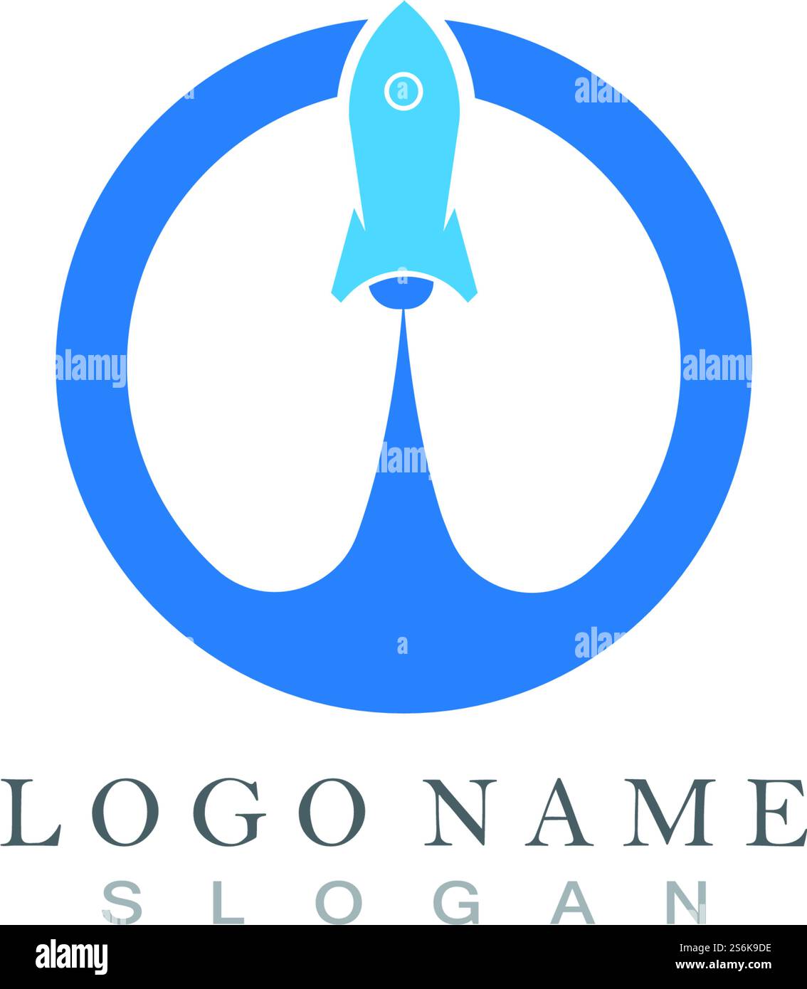 Rocket logo design template vector illustration Stock Vector Image ...