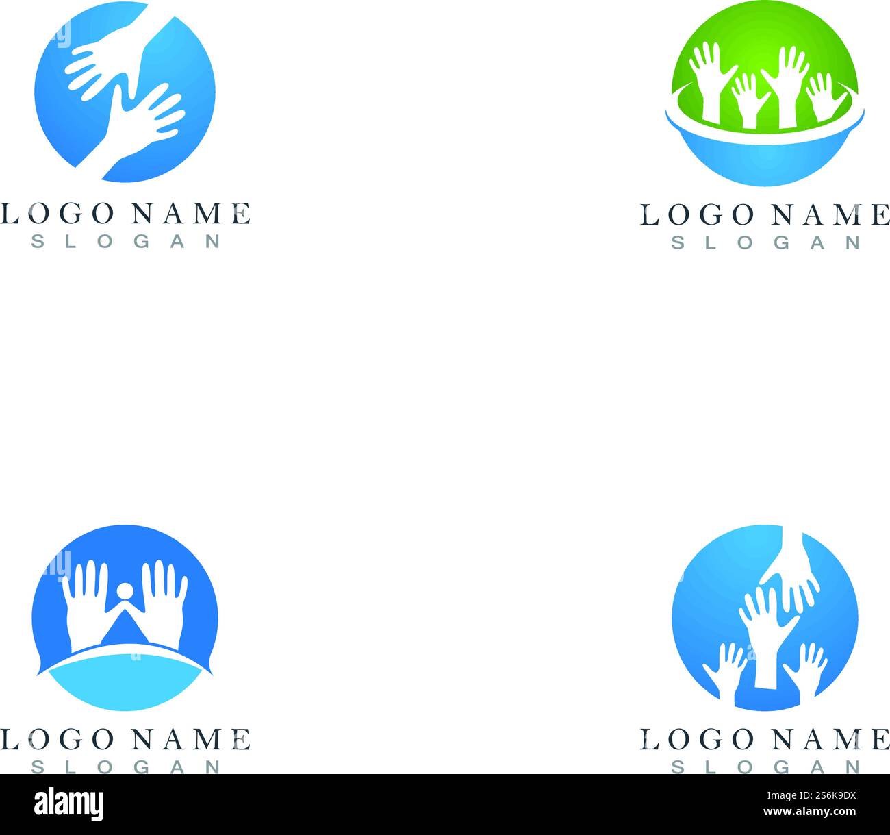 Hand Help Logo and symbol template Stock Vector Image & Art - Alamy