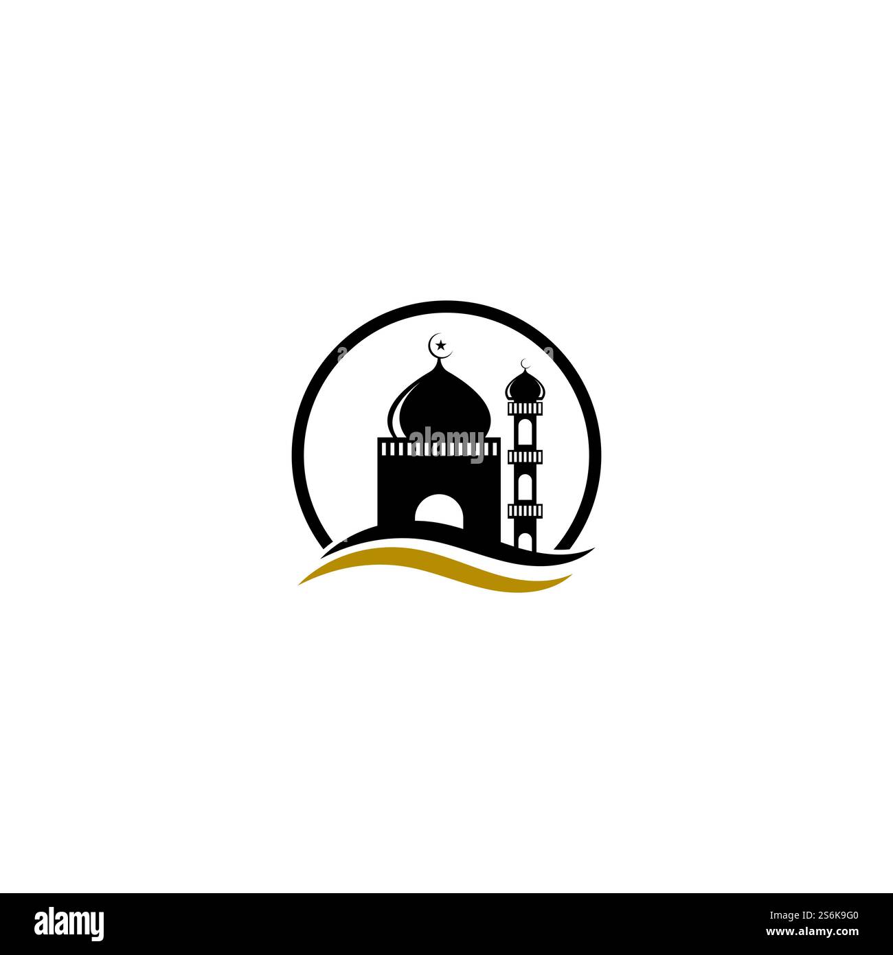 islamic mosque logo vector icon template Stock Vector Image & Art - Alamy