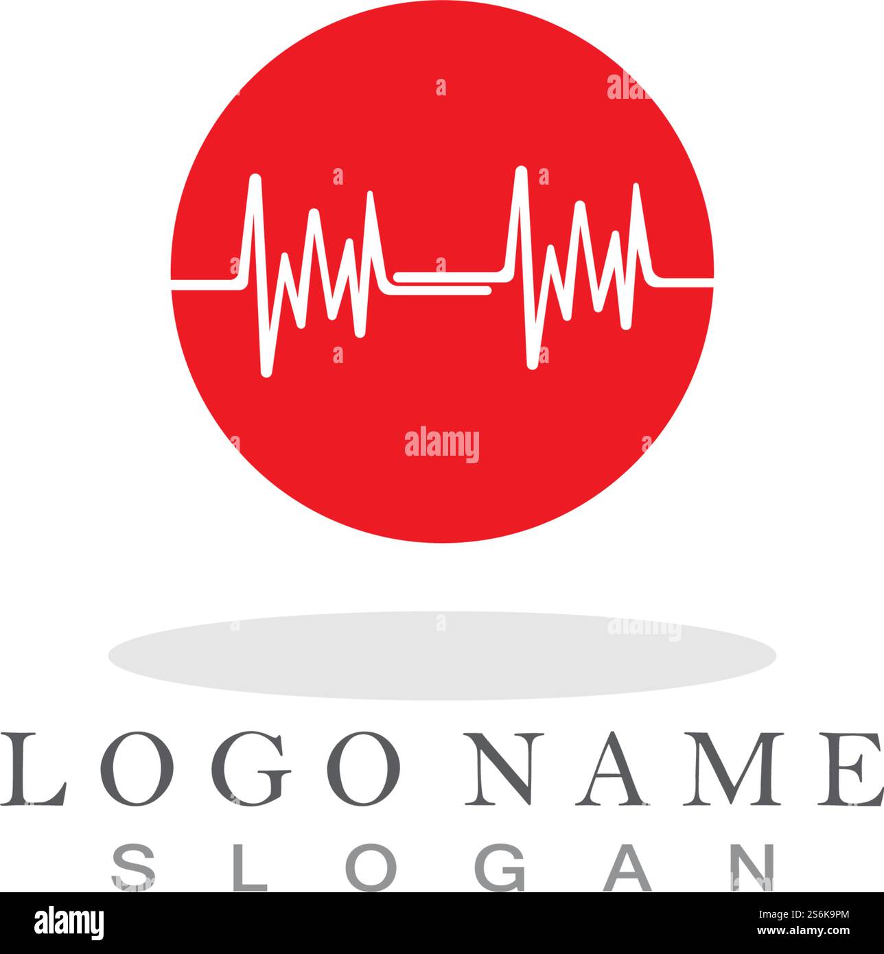 Heart monitor showing heart attack Stock Vector Images - Alamy