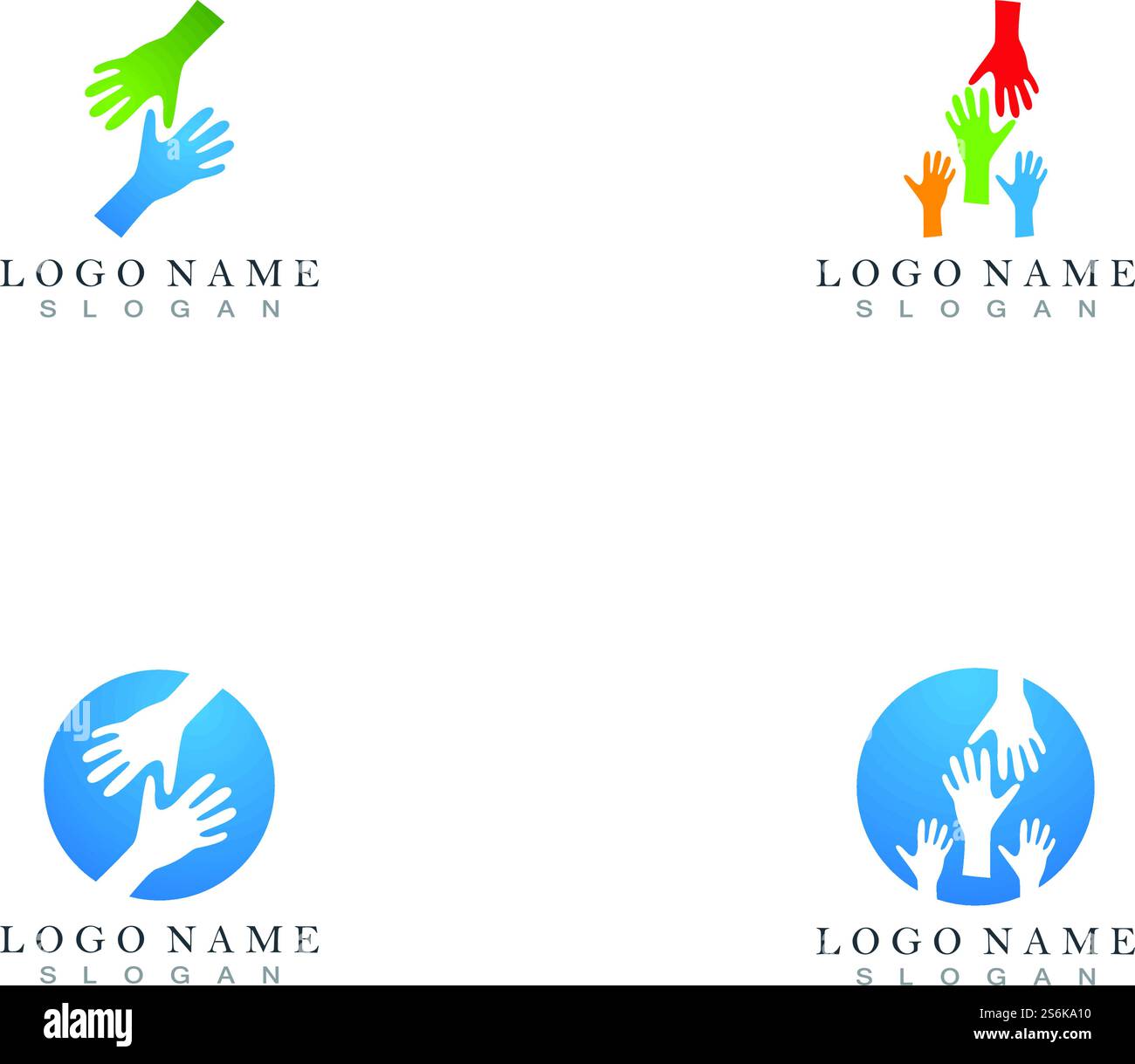 Hand Help Logo and symbol template Stock Vector Image & Art - Alamy