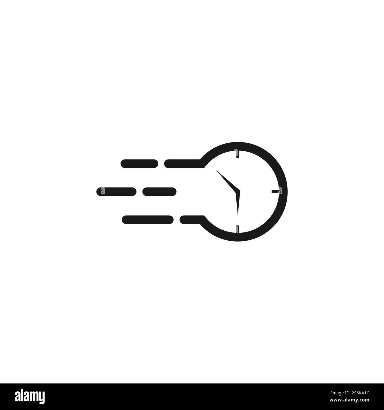 Fast Time Icon Logo Design vector Stock Vector Image & Art - Alamy