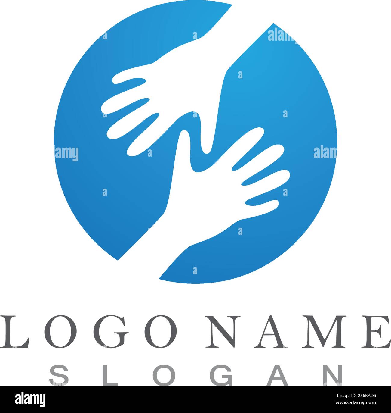 Hand Help Logo and symbol template Stock Vector Image & Art - Alamy