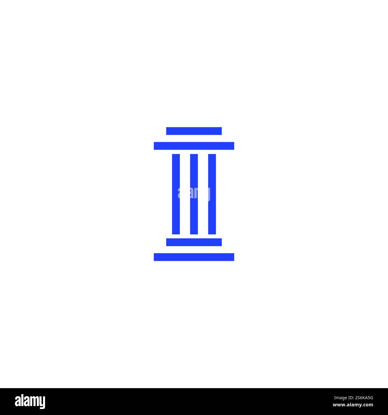 Pillar logo and symbol vector Stock Vector Image & Art - Alamy