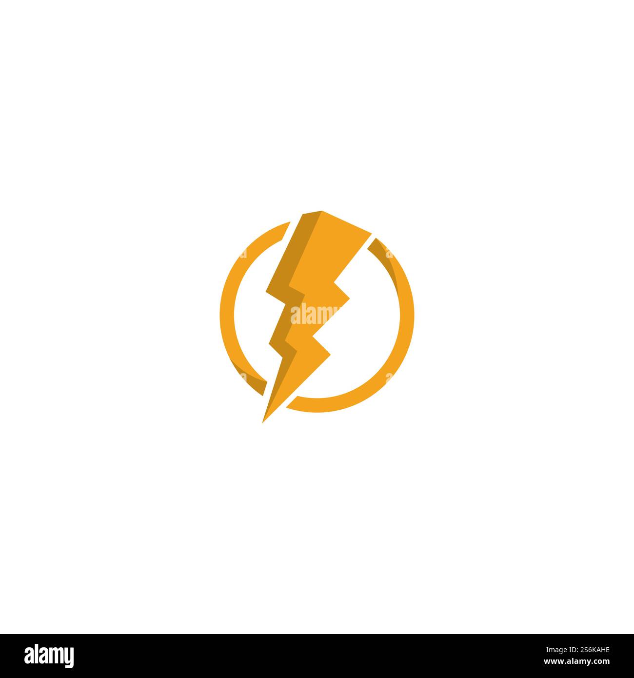 Thunderbolt logo and symbol vector Stock Vector Image & Art - Alamy