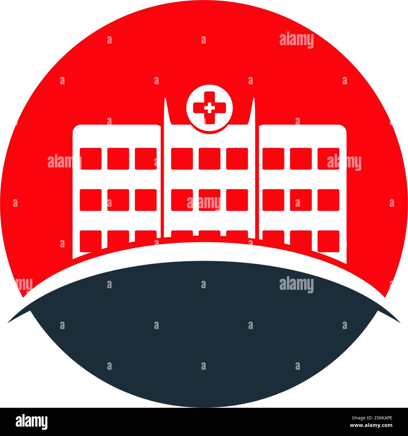 hospital logo icon Stock Vector Image & Art - Alamy