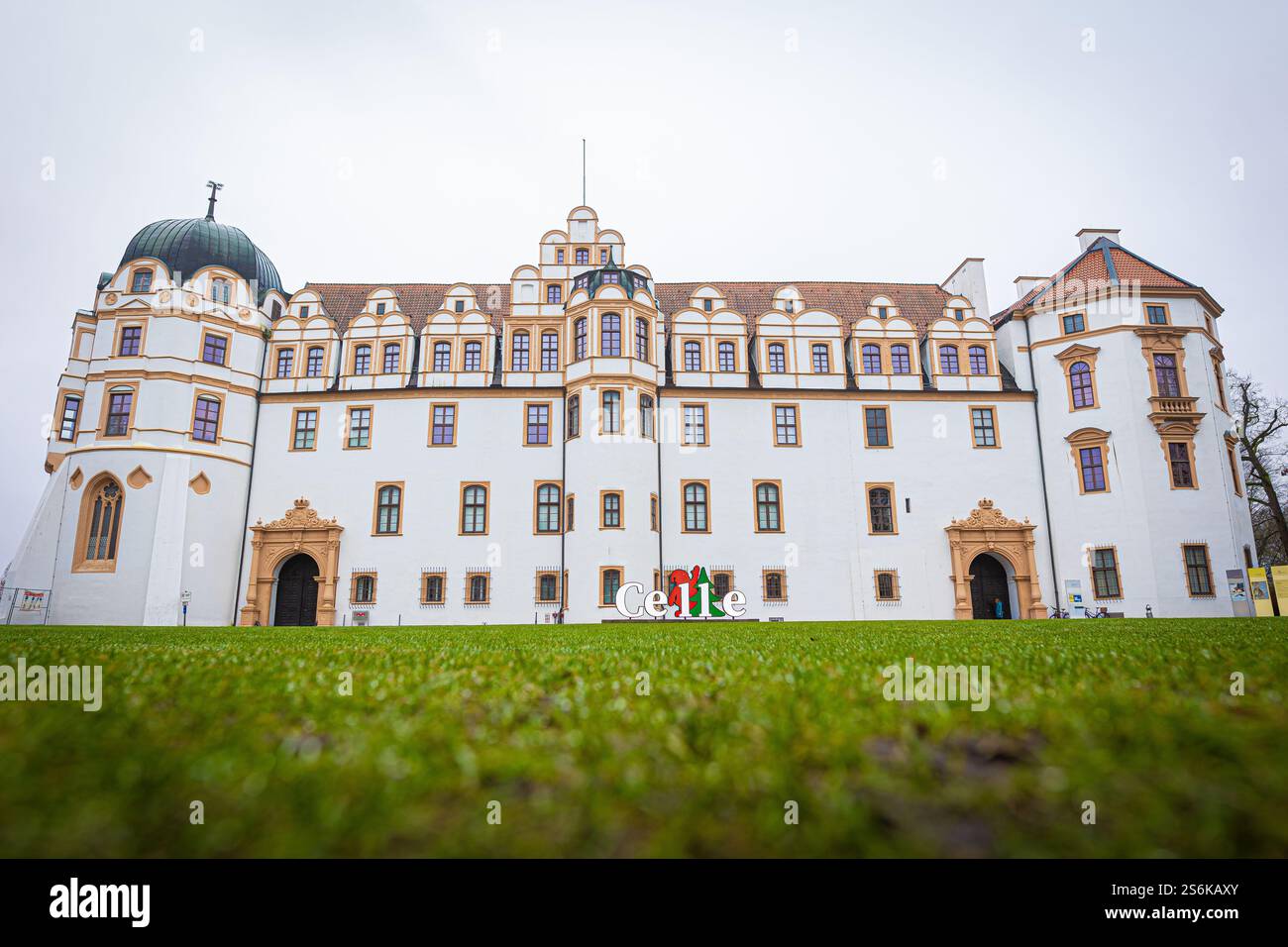 Celle, Germany. 15th Jan, 2025. Celle Castle. Celle 2025 commemorates ...