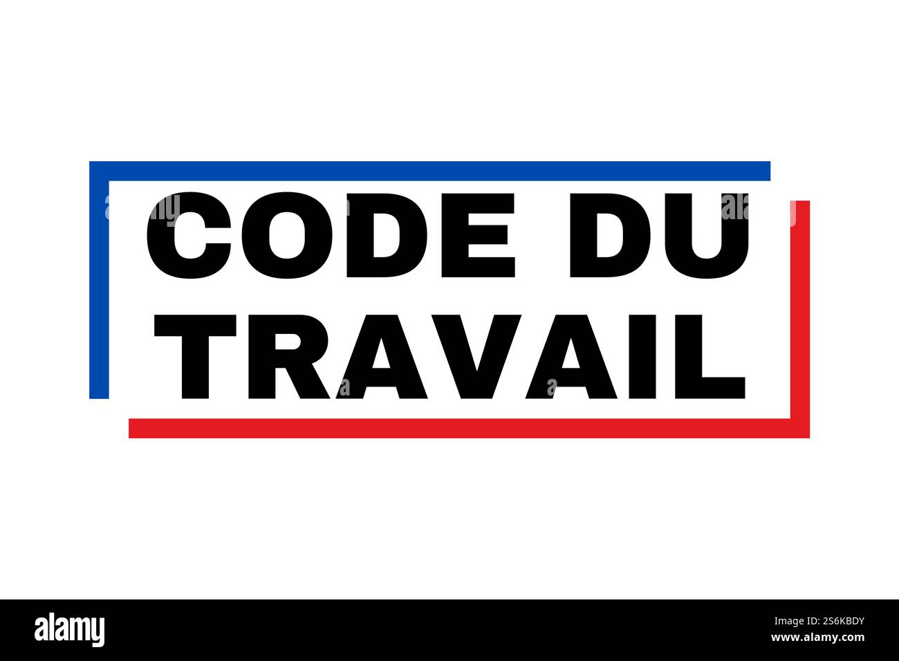 Labor code symbol icon called code du travail in French language Stock ...