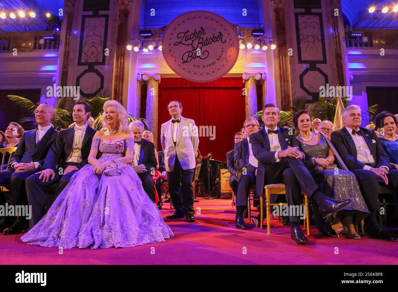 16.01.2025, Wiener Hofburg, ZUCKERBÄCKERBALL 2025 , Wiens süßester Ball ...