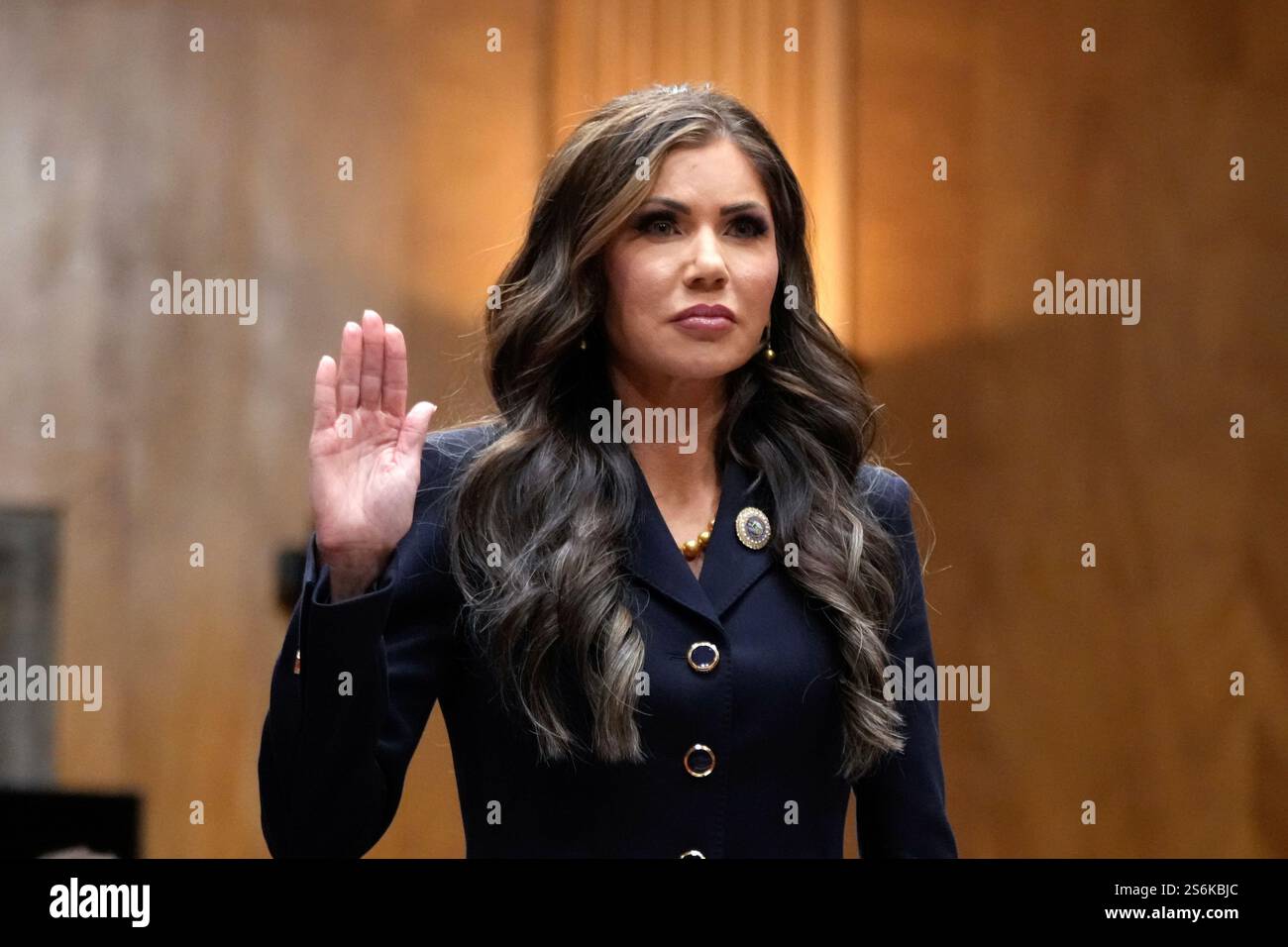 South Dakota Gov. Kristi Noem, President-elect Donald Trump's nominee ...