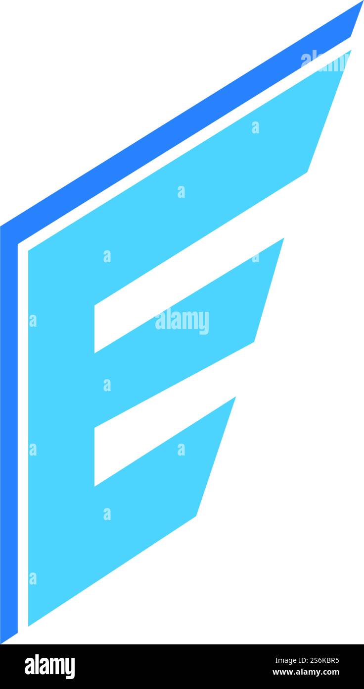 E Letters logos Stock Vector Image & Art - Alamy