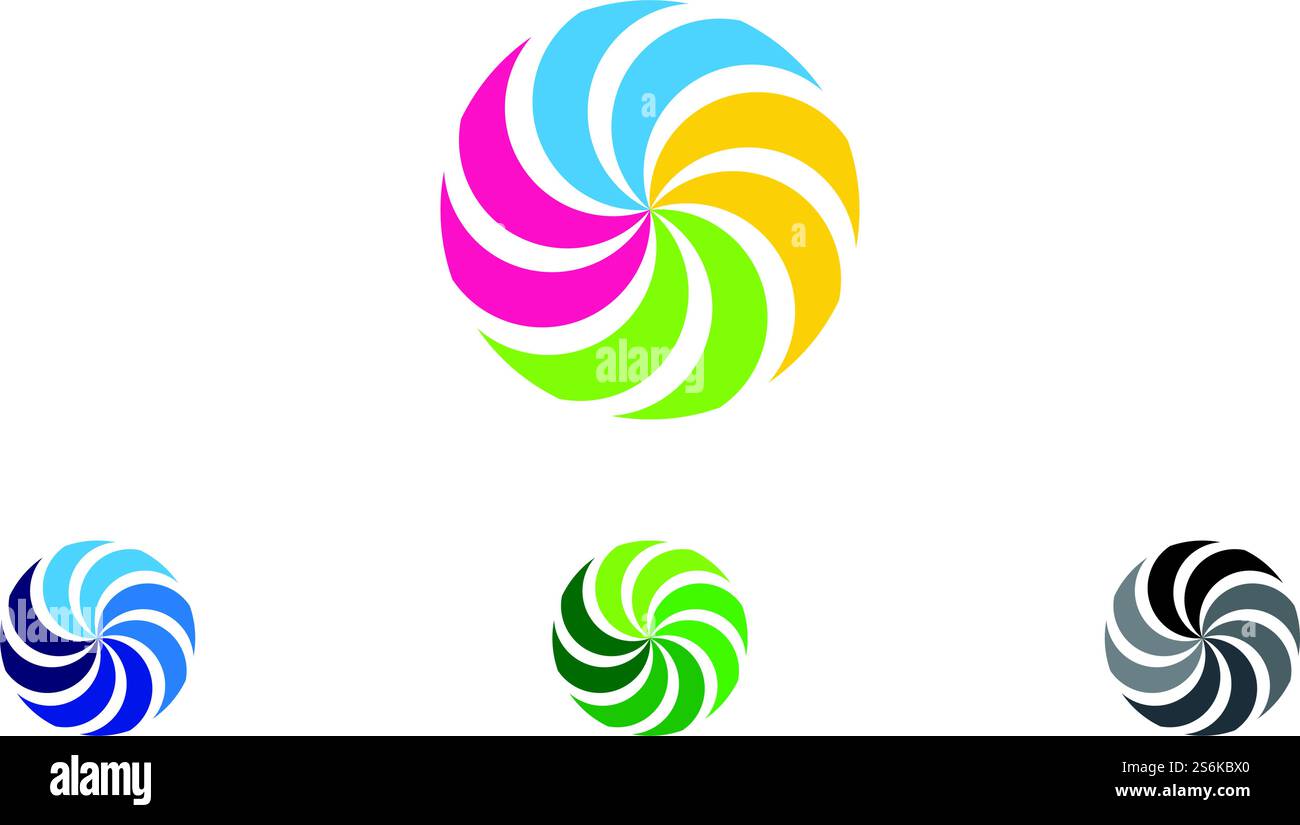 Vortex logo and symbols template vector Stock Vector Image & Art - Alamy