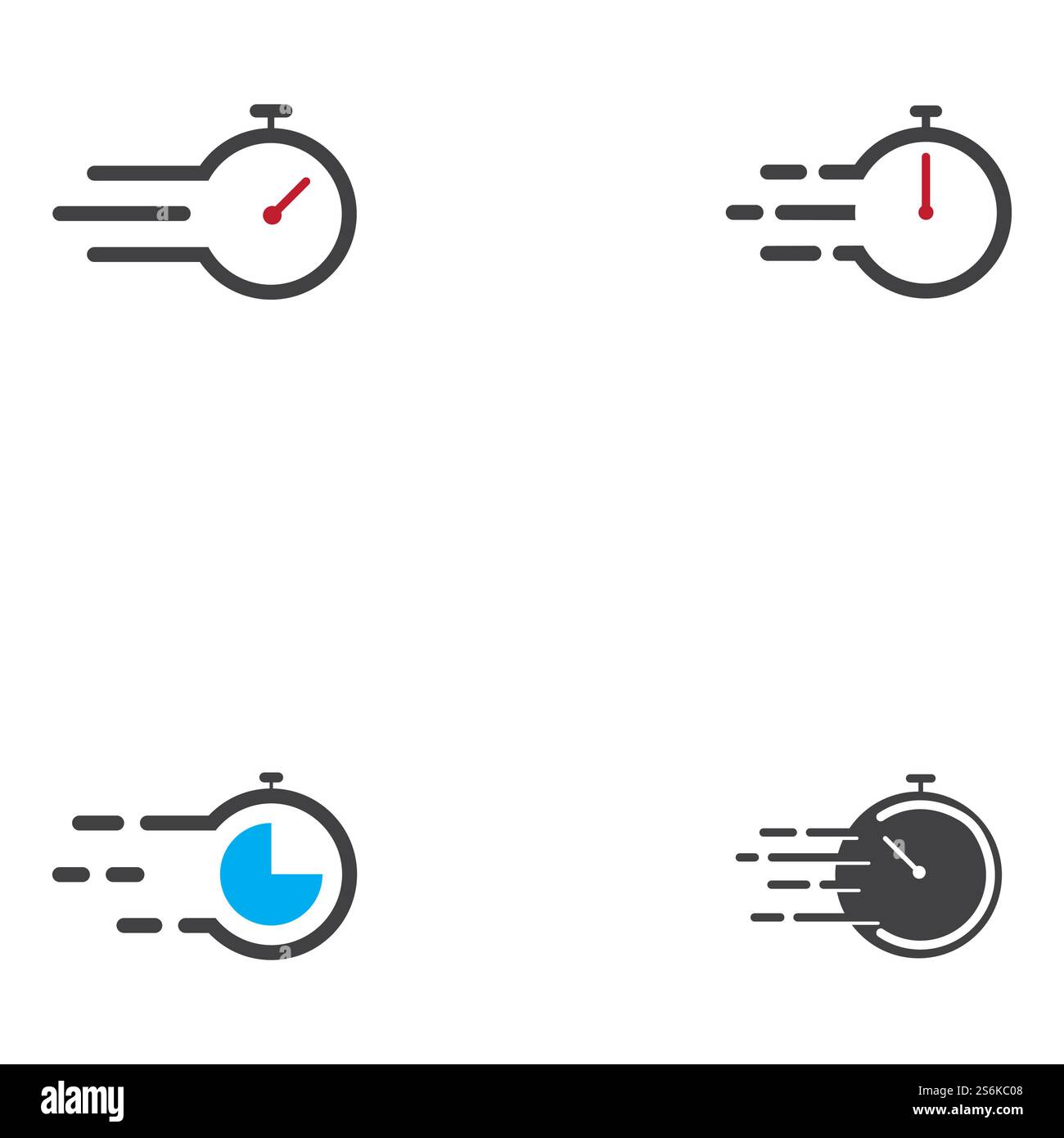 Fast Time Icon Logo Design vector Stock Vector Image & Art - Alamy