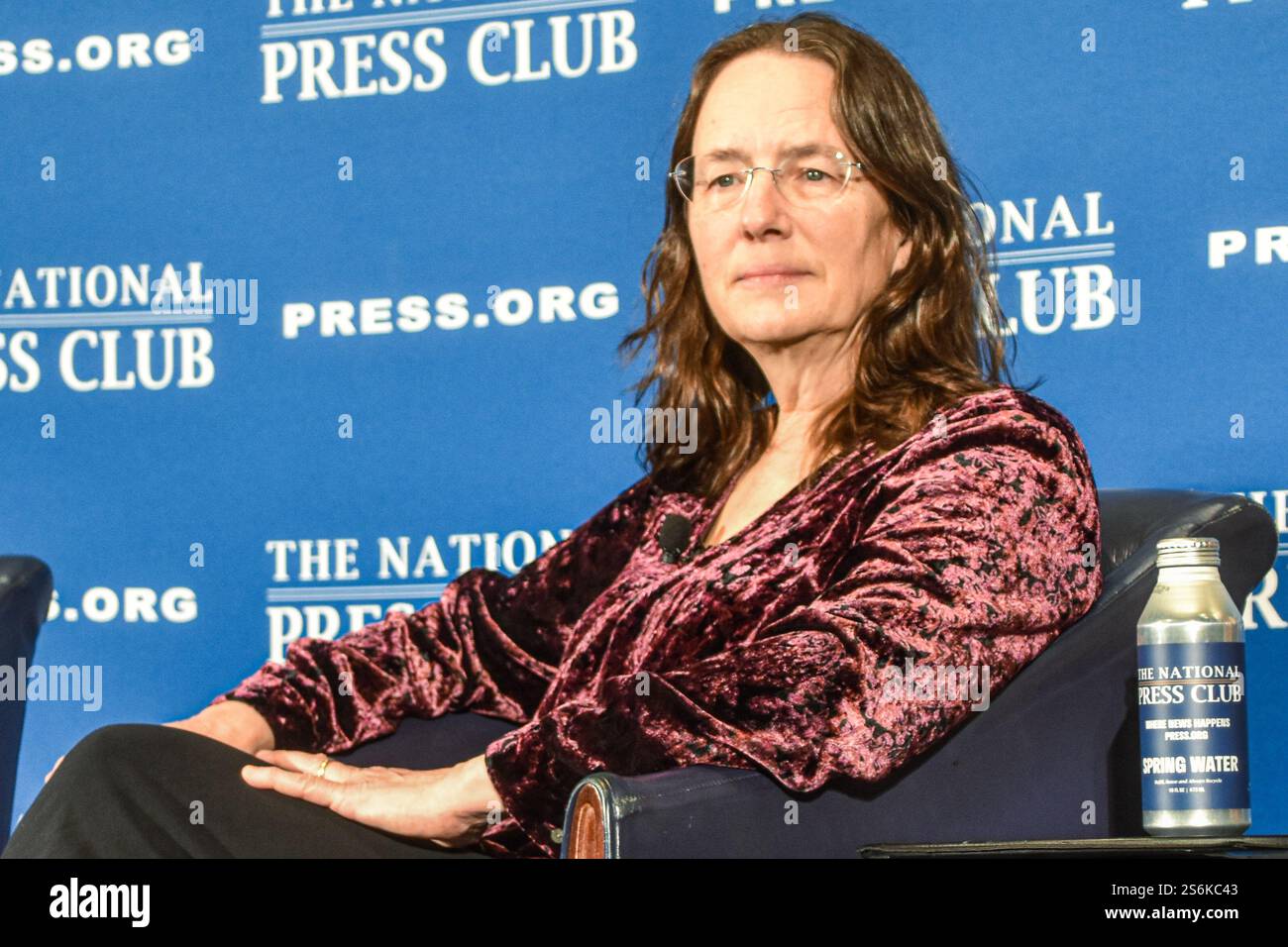 Historian Heather Cox Richardson interviewed at the National Press Club in Washington, D.C. 16 ...