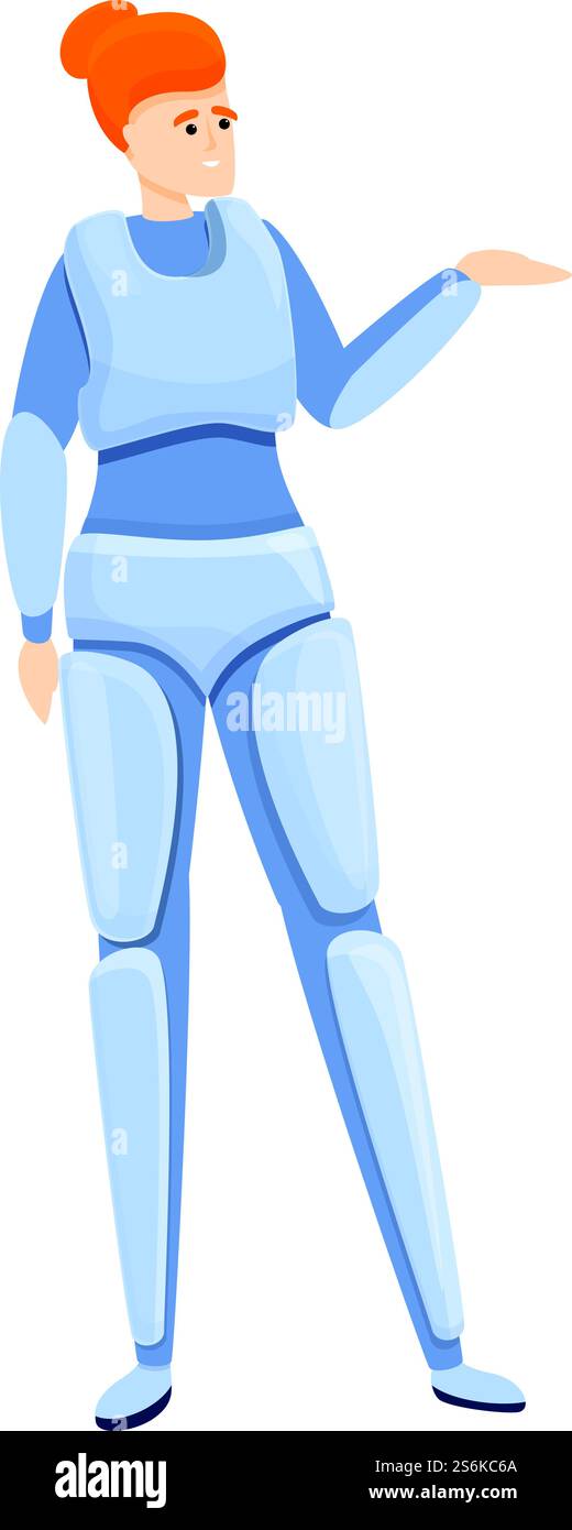 Technical exoskeleton icon. Cartoon of Technical exoskeleton vector ...