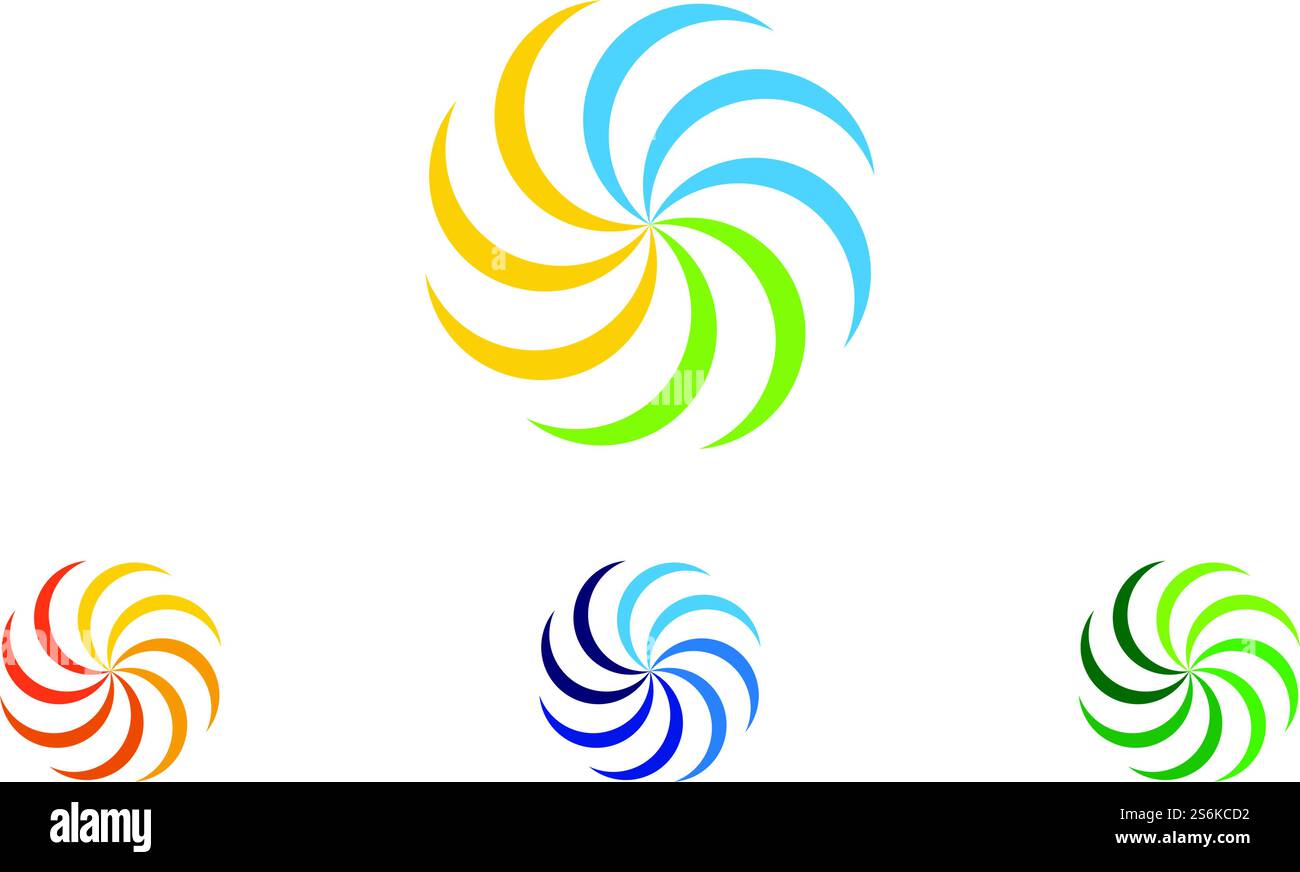 Vortex logo and symbols template vector Stock Vector Image & Art - Alamy