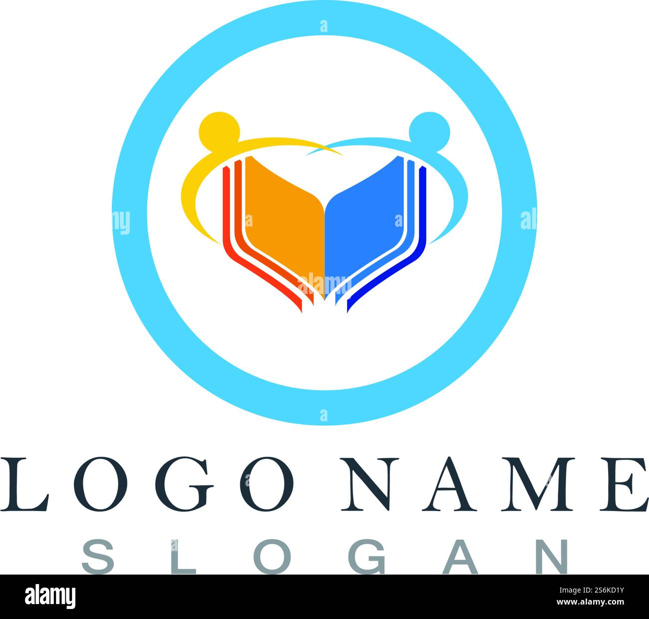 Education book logos Stock Vector Image & Art - Alamy