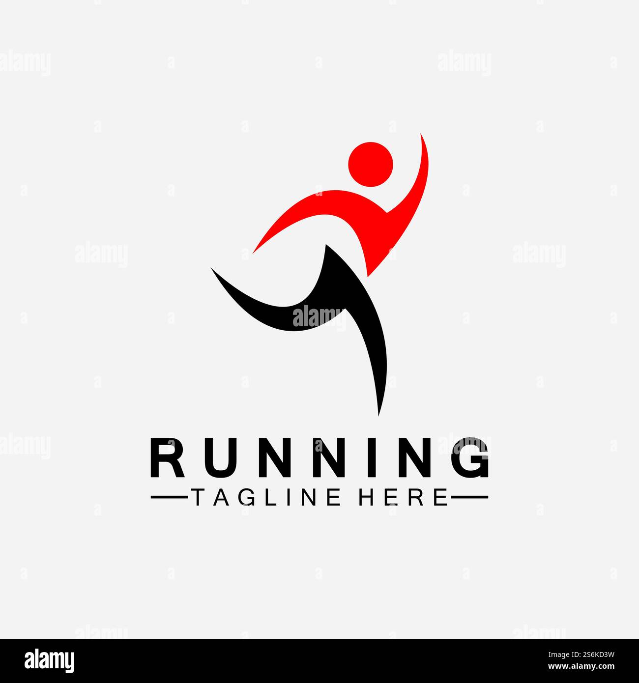 Running people logo symbol vector illustration design.Healthy running ...