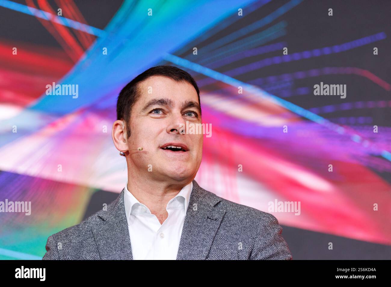 Munich, Germany. 17th Jan, 2025. Stefan Vilsmeier, Brainlab, will be ...