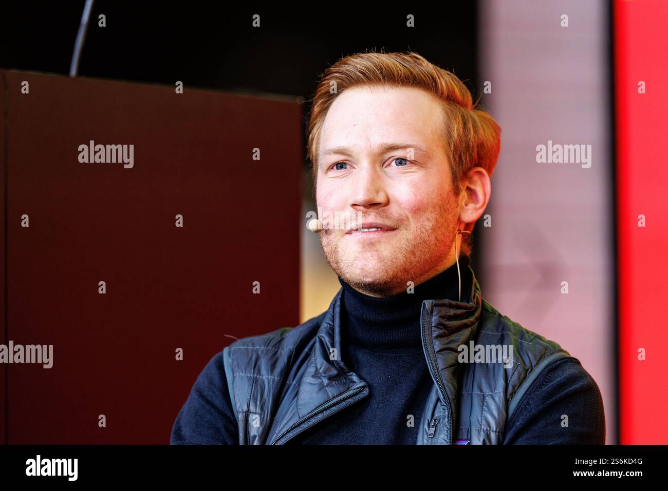 Munich, Germany. 17th Jan, 2025. Andreas Blattmann, Black Forest Labs ...