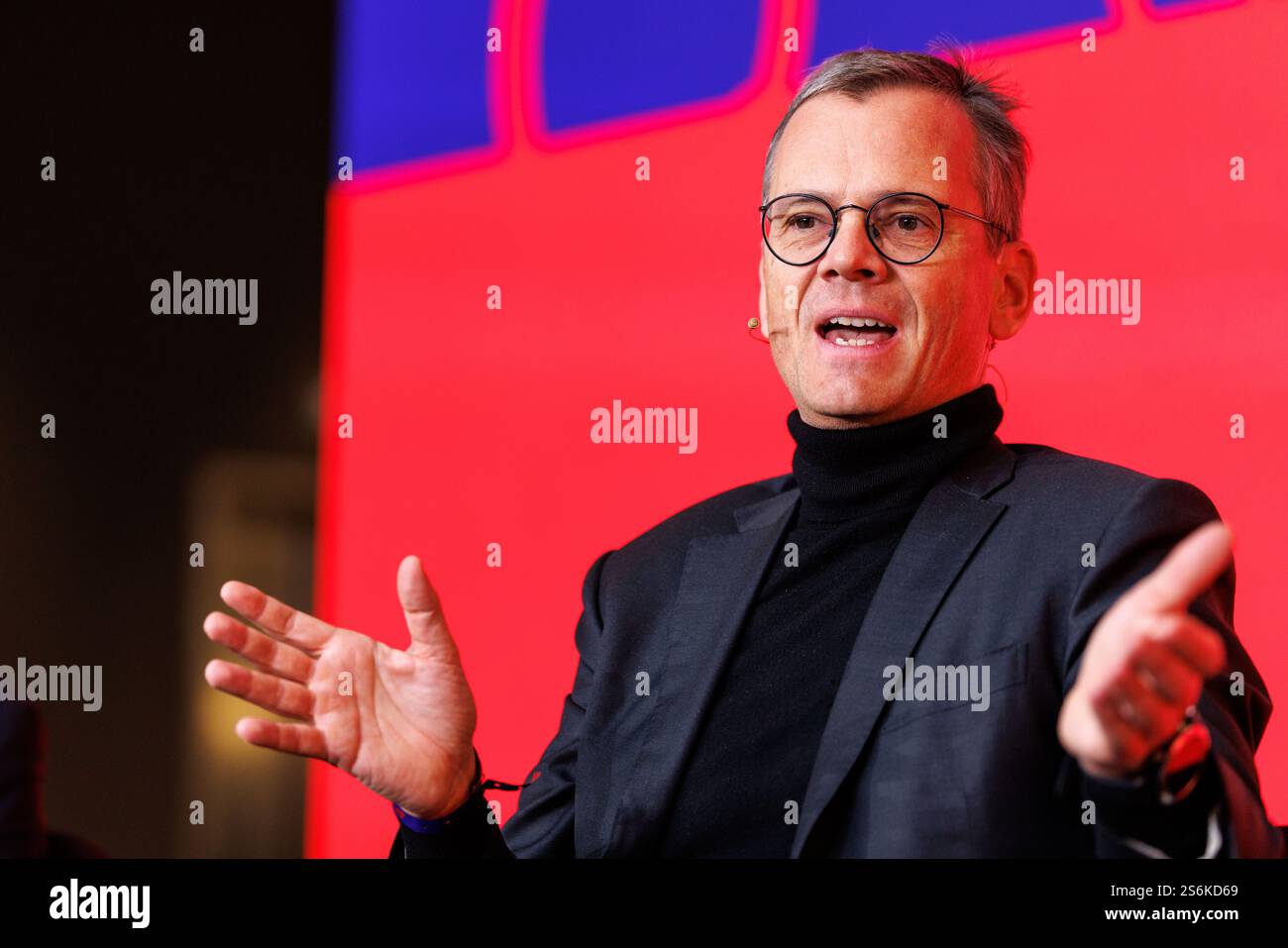 17 January 2025, Bavaria, Munich: Dominik Asam, Chief Financial Officer ...