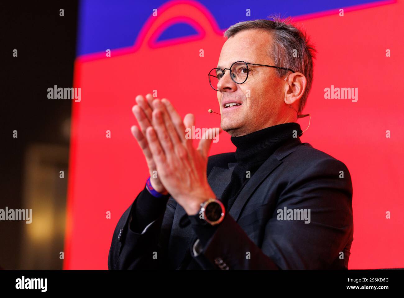Munich, Germany. 17th Jan, 2025. Dominik Asam, Chief Financial Officer ...