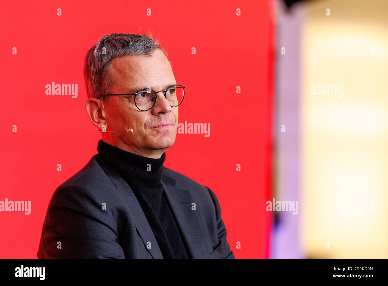17 January 2025, Bavaria, Munich: Dominik Asam, Chief Financial Officer ...