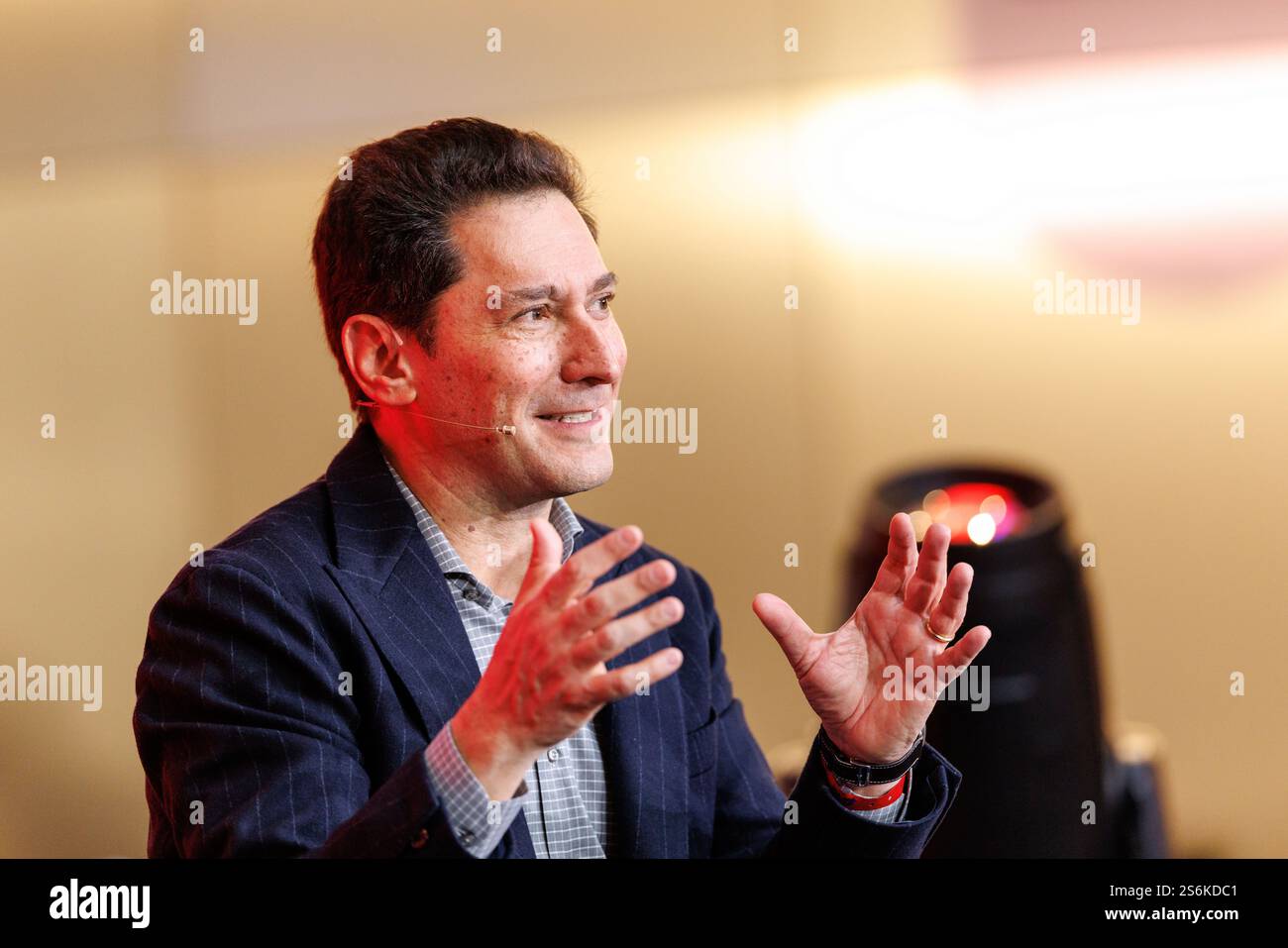 17 January 2025, Bavaria, Munich: Rodney Zemmel, McKinsey & Company ...