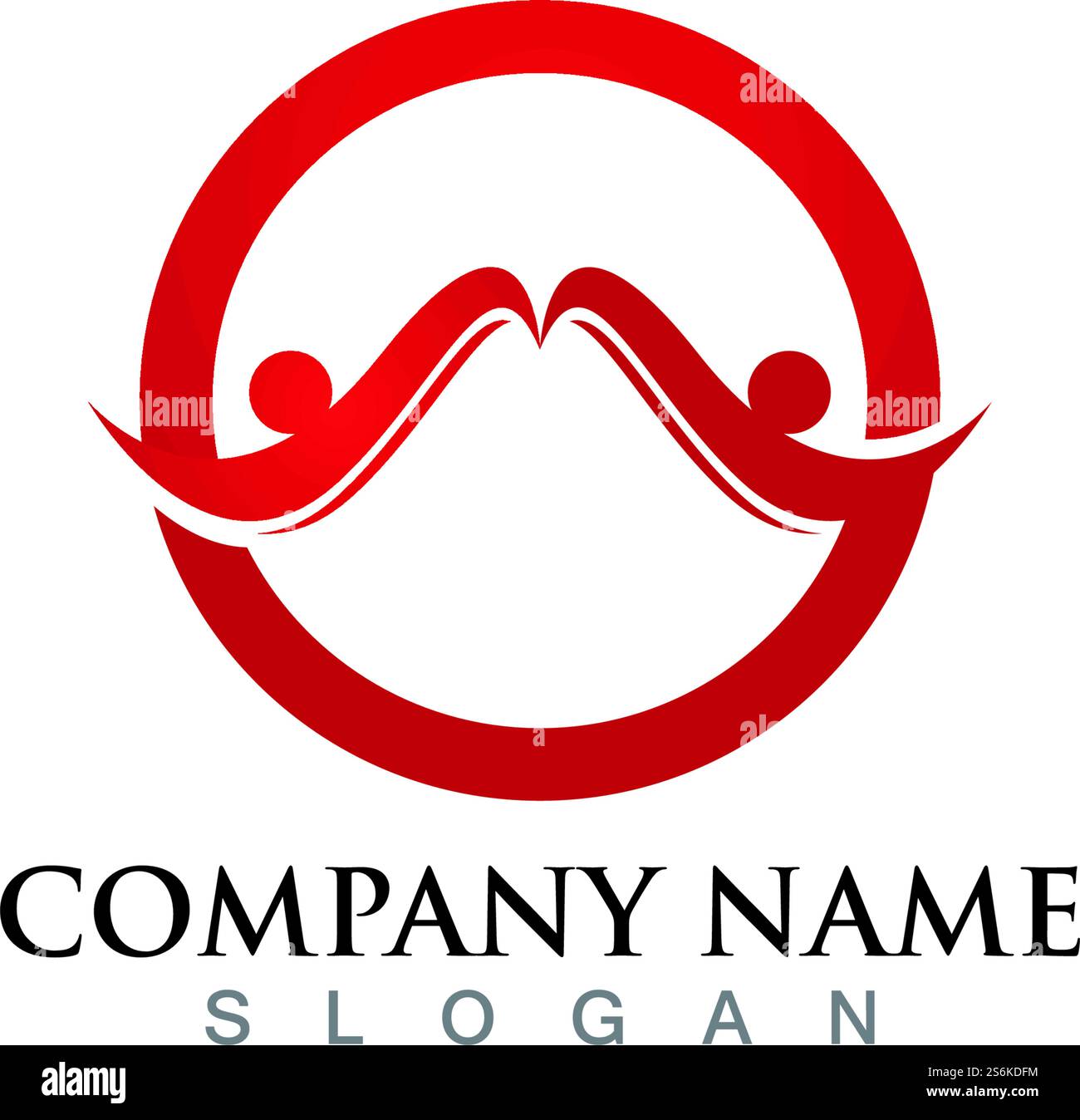 M people logo and symbol vector Stock Vector Image & Art - Alamy