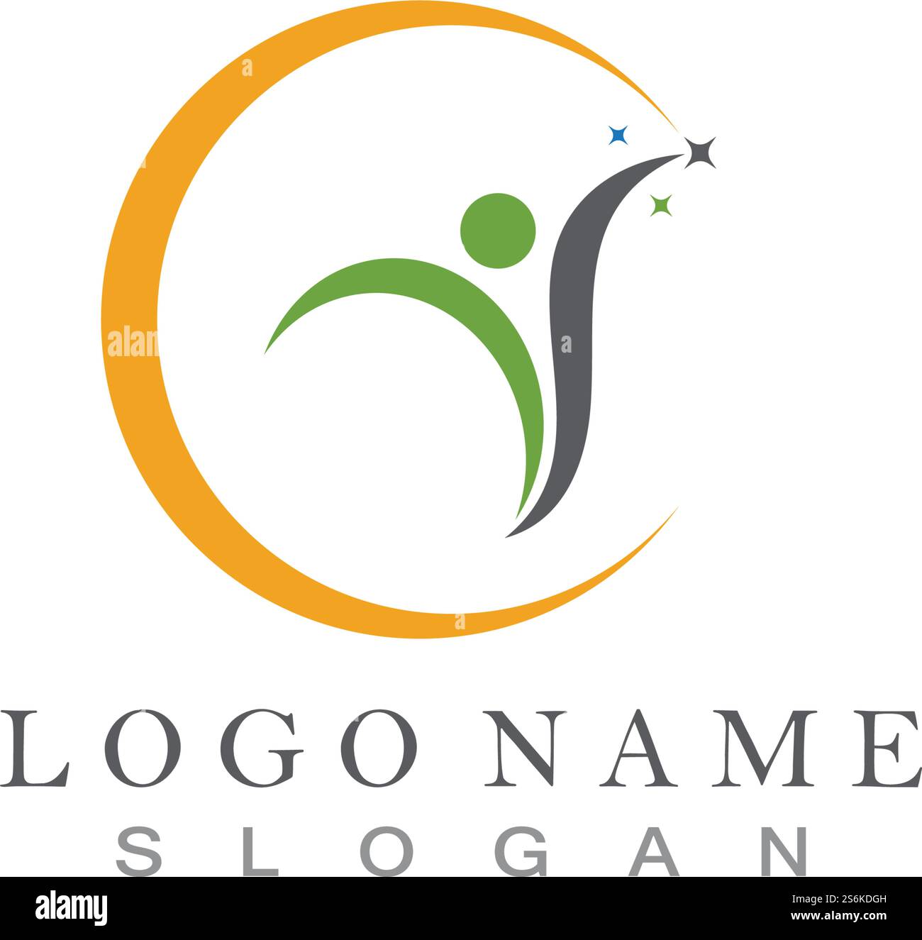 Health People Logo and symbol template vector Stock Vector Image & Art ...