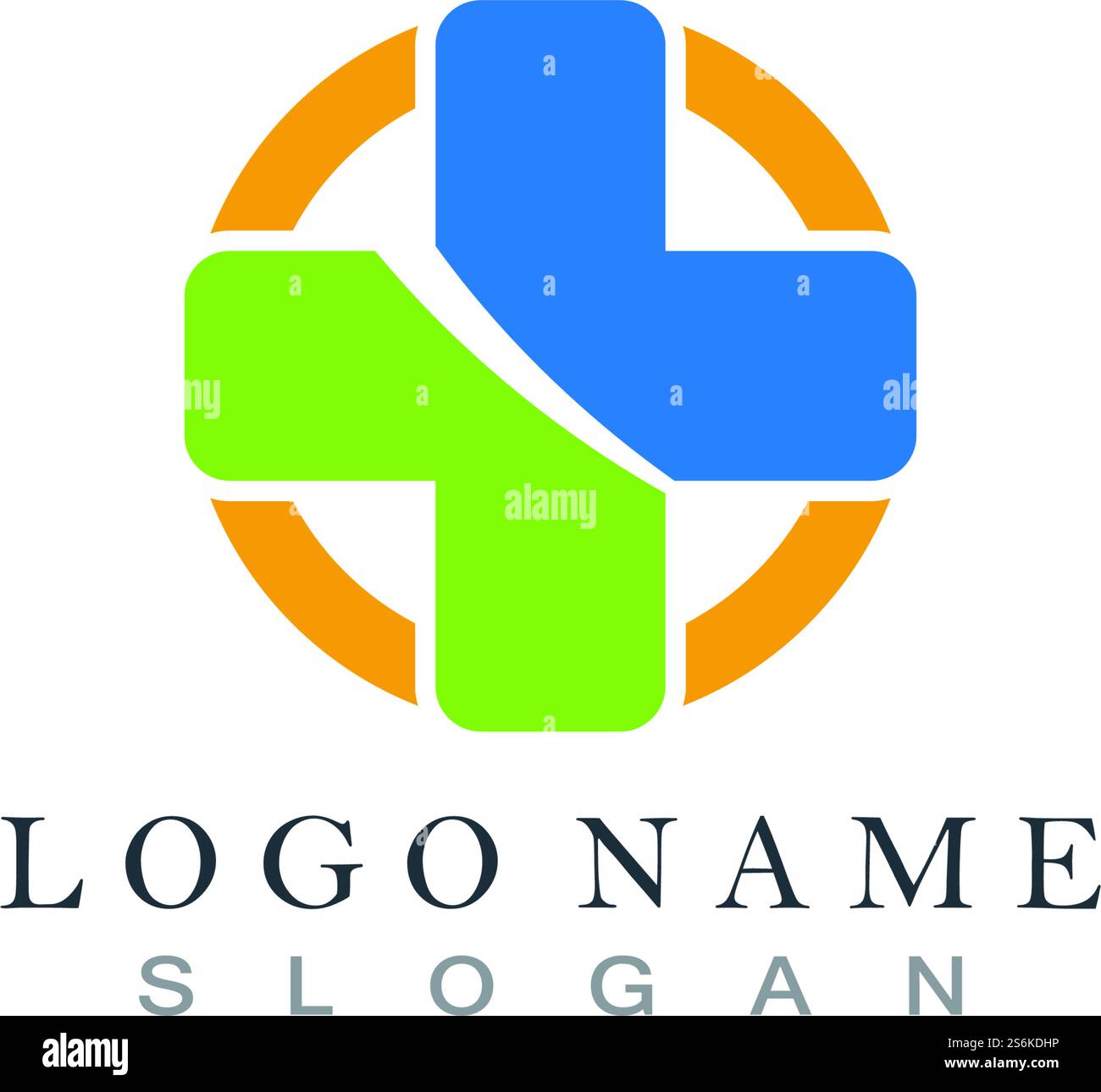 Pharmacy, Medicine, Healthcare Cross Abstract Vector Logo Design Stock ...