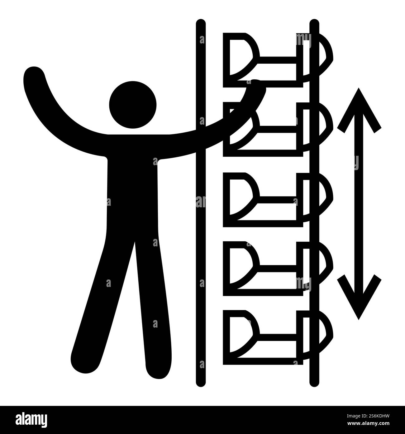 Warning Exposed Buckets and Moving Parts Symbol Sign Isolate on White ...