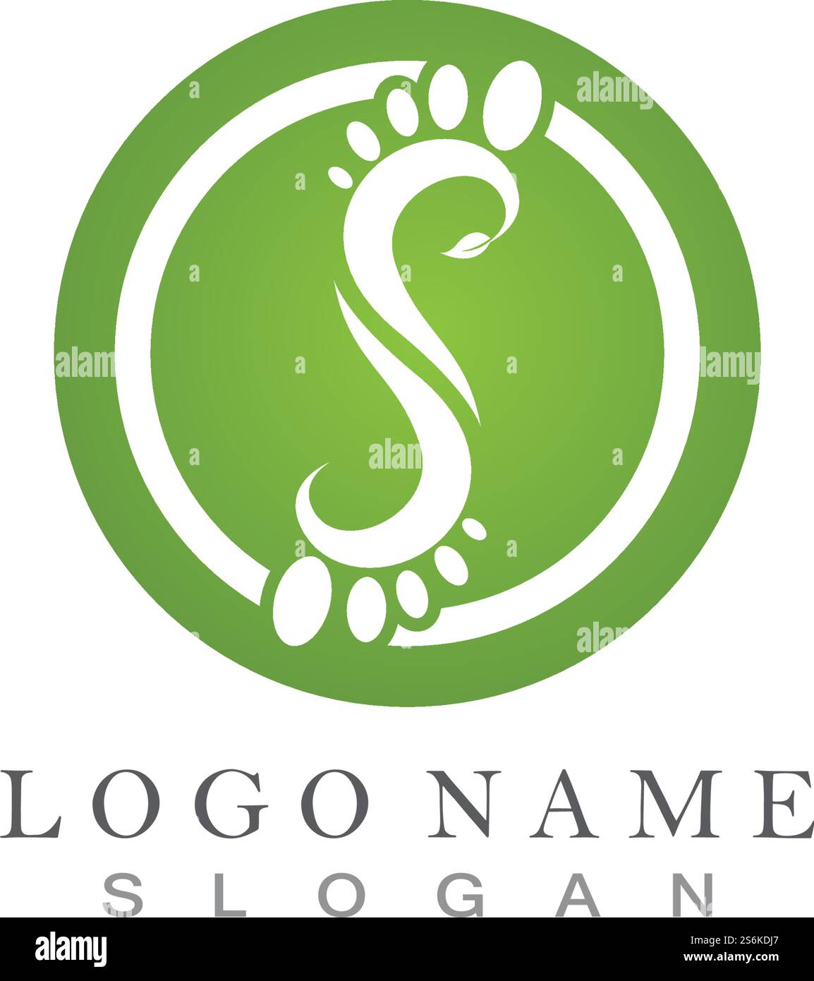 Reflexology foot icon vector illustration Stock Vector Image & Art - Alamy