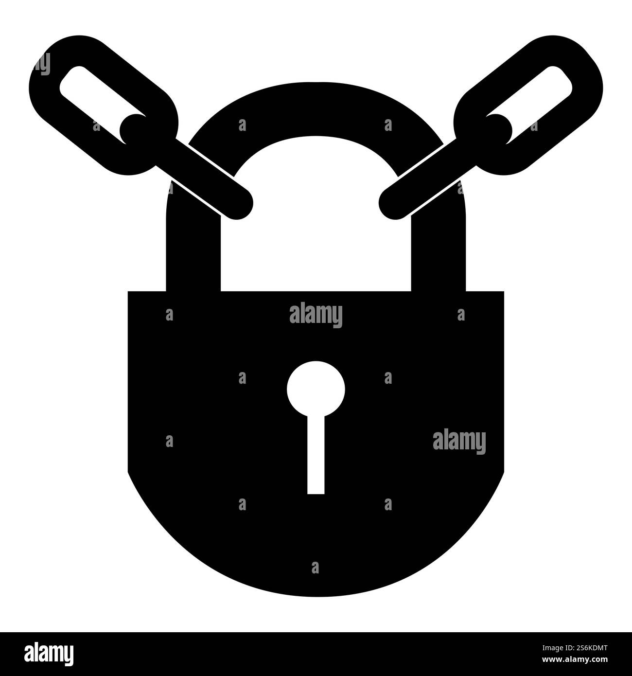 PPE Icon.Keep Locked Symbol Sign Isolate On White Background Stock ...