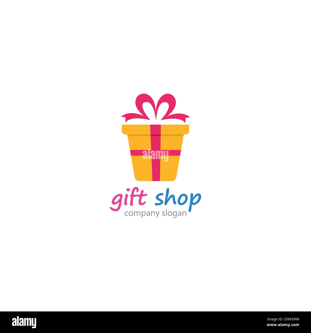 Gift Shop Logo Symbol Template Design Vector Stock Vector Image & Art ...