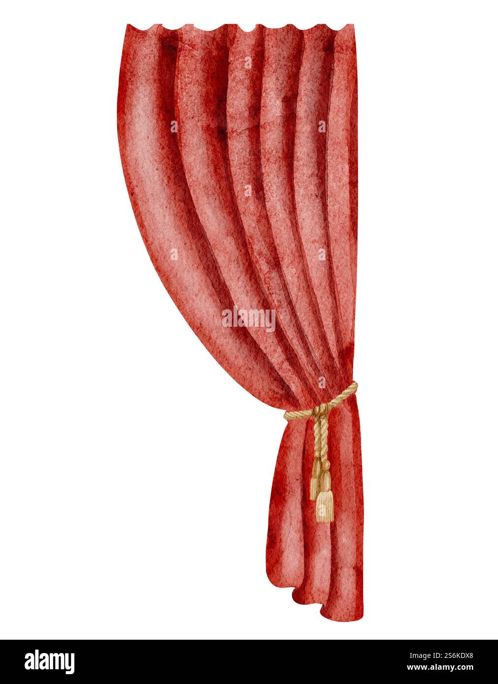 Curtain drawn Cut Out Stock Images & Pictures - Alamy