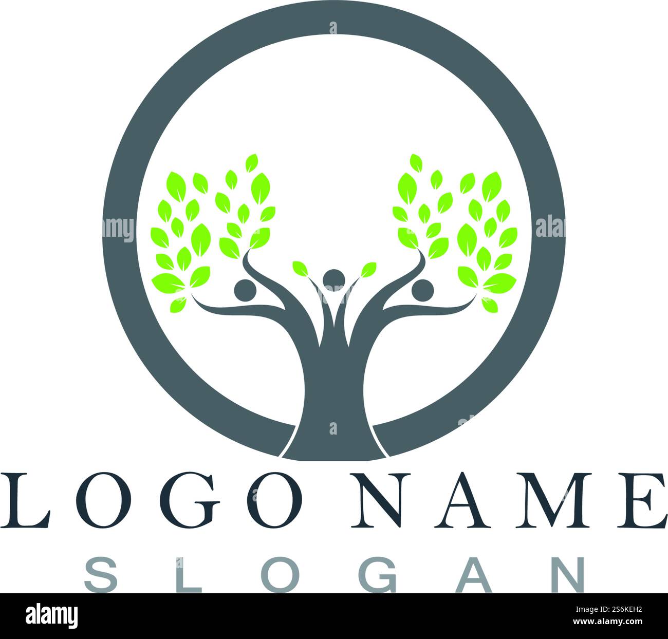 Family Tree Logo template Stock Vector Image & Art - Alamy