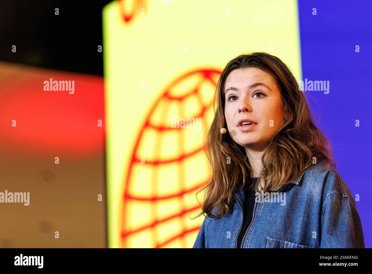 Munich, Germany. 17th Jan, 2025. Luisa Neubauer, German climate ...