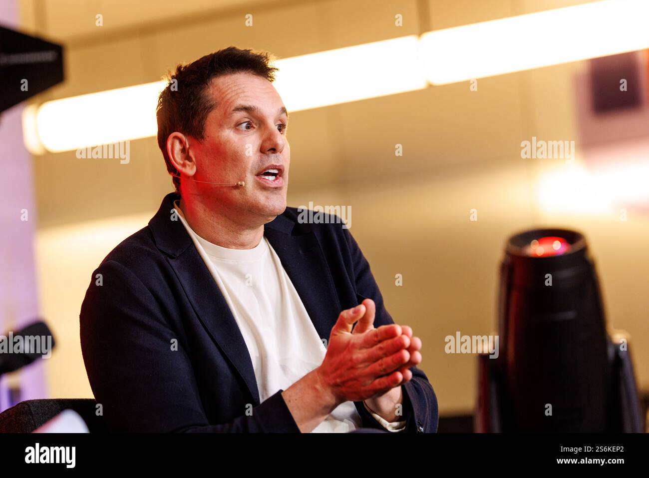 Munich, Germany. 17th Jan, 2025. Christian Angermayer, Apeiron ...