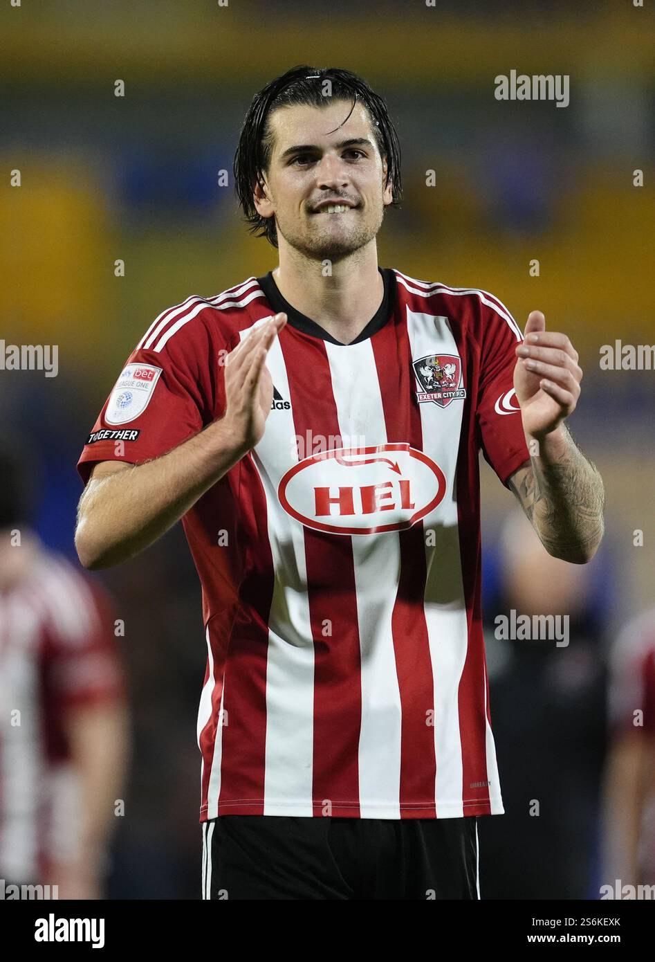 File photo dated 17-10-2024 of Exeter City's Tristan Crama. Millwall ...