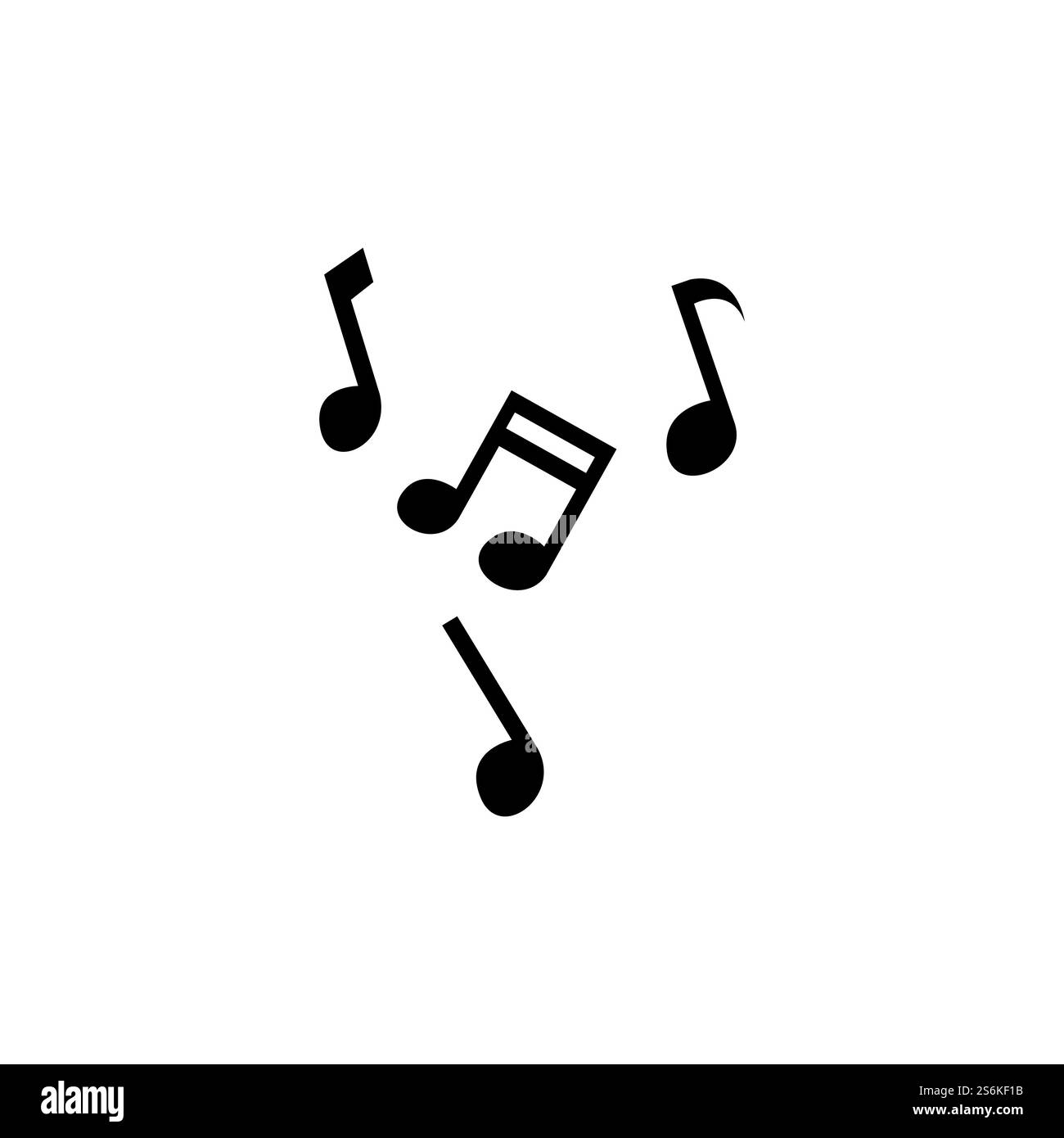 Music note symbols logo and icons template Stock Vector Image & Art - Alamy