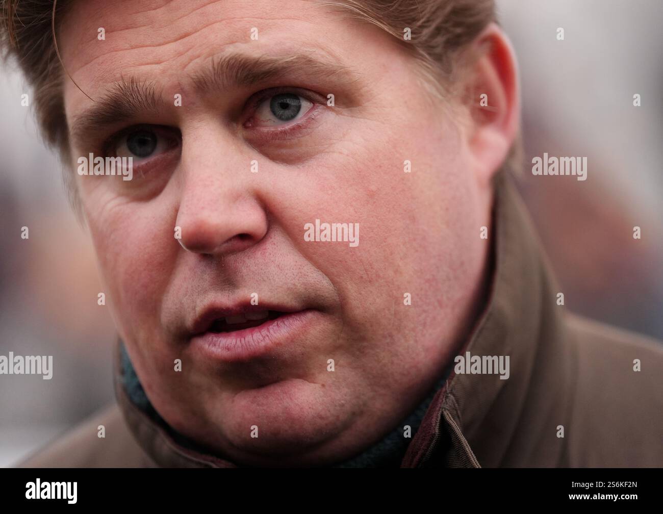 Trainer Dan Skelton on day one of Berkshire Winter Million at Royal ...