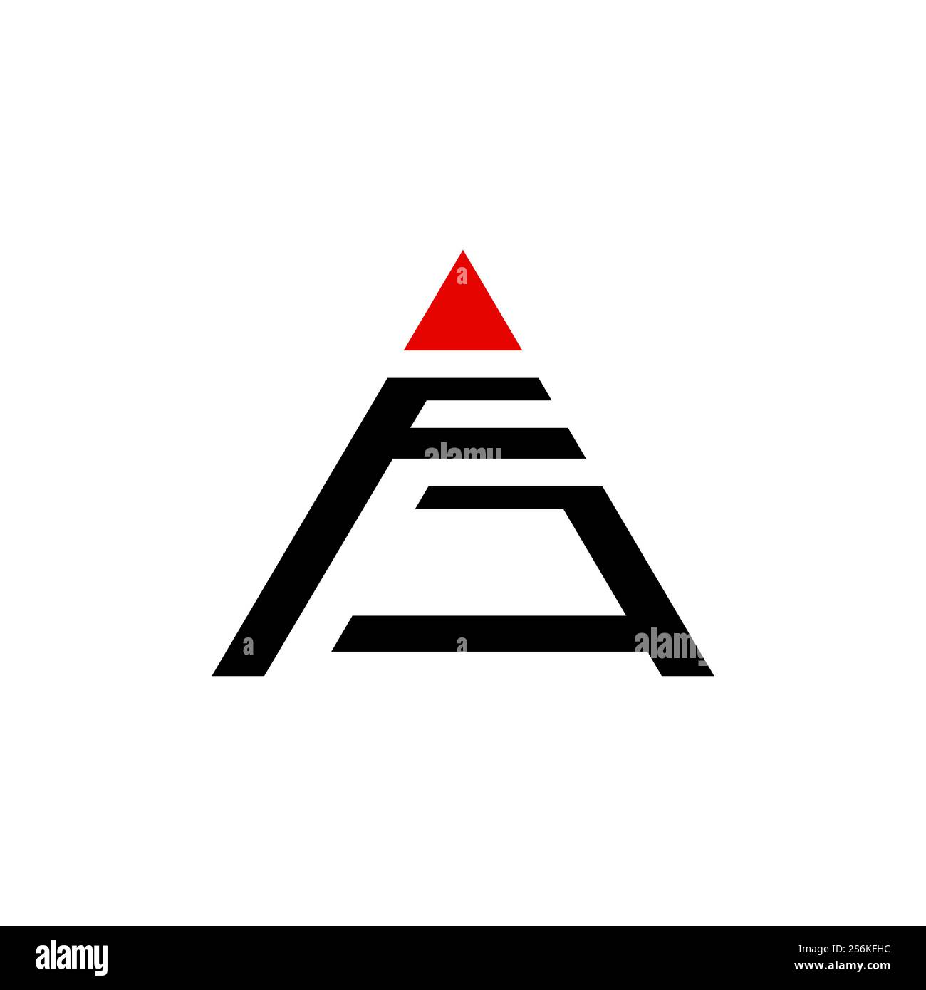 Futuristic Triangle Chain logo design inspiration Stock Vector Image ...