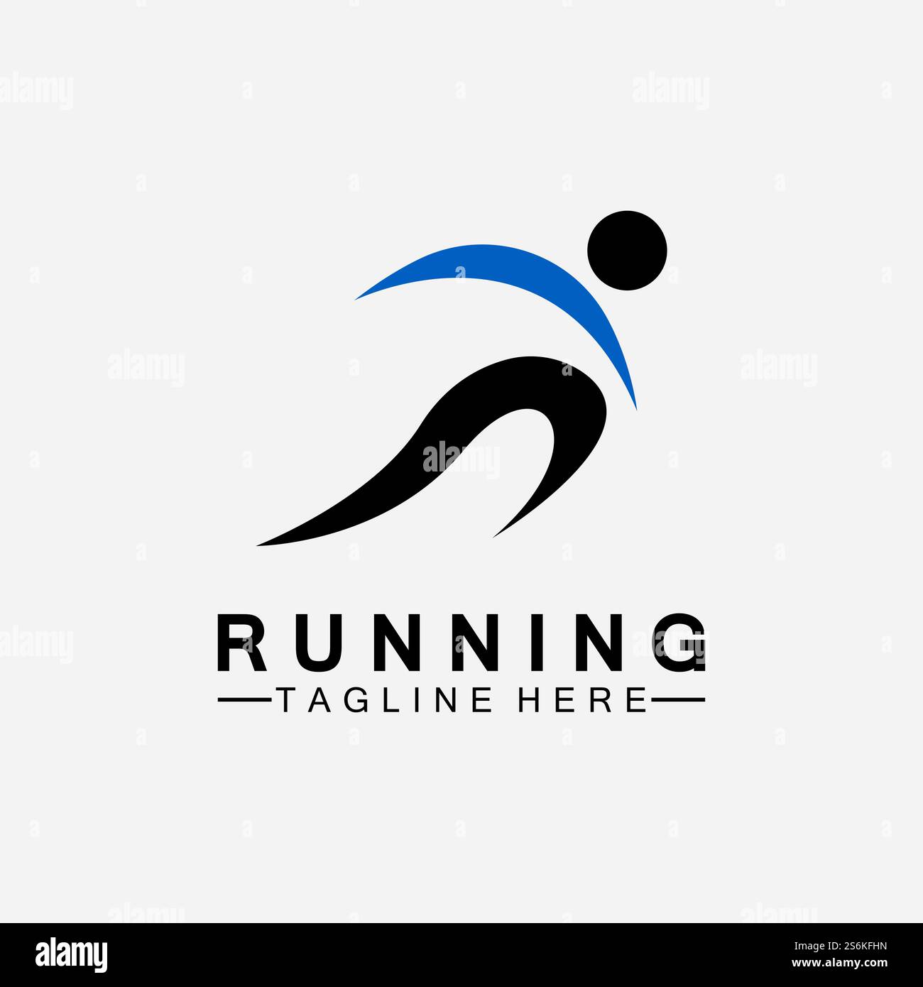 Running people logo symbol vector illustration design.Healthy running ...