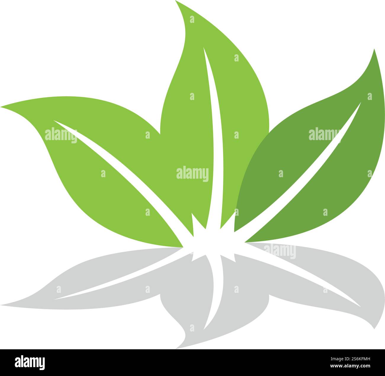 leaves logos template symbol Stock Vector Image & Art - Alamy