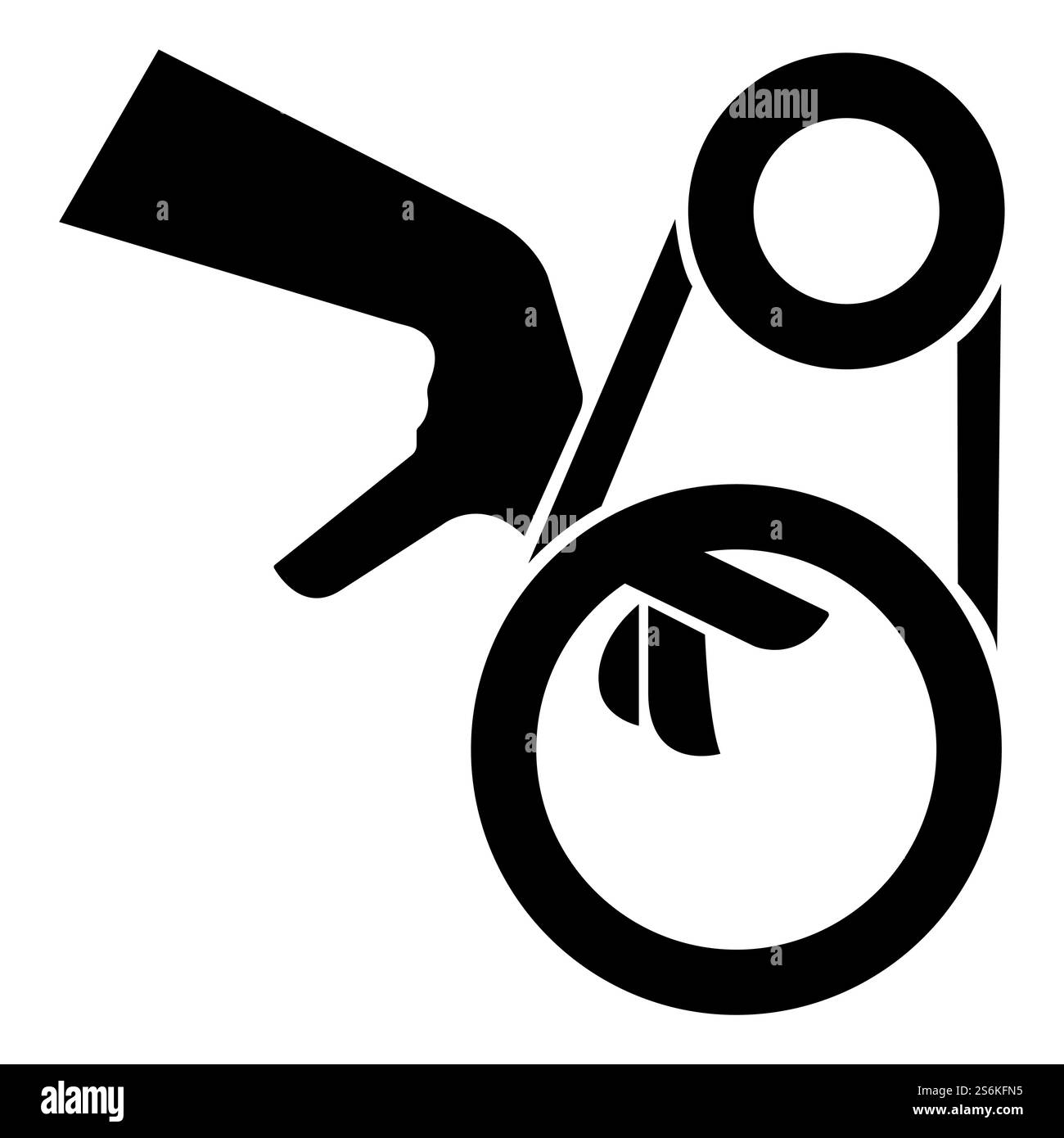 Hand Entanglement Belt Drive Symbol Sign, Vector Illustration, Isolate ...